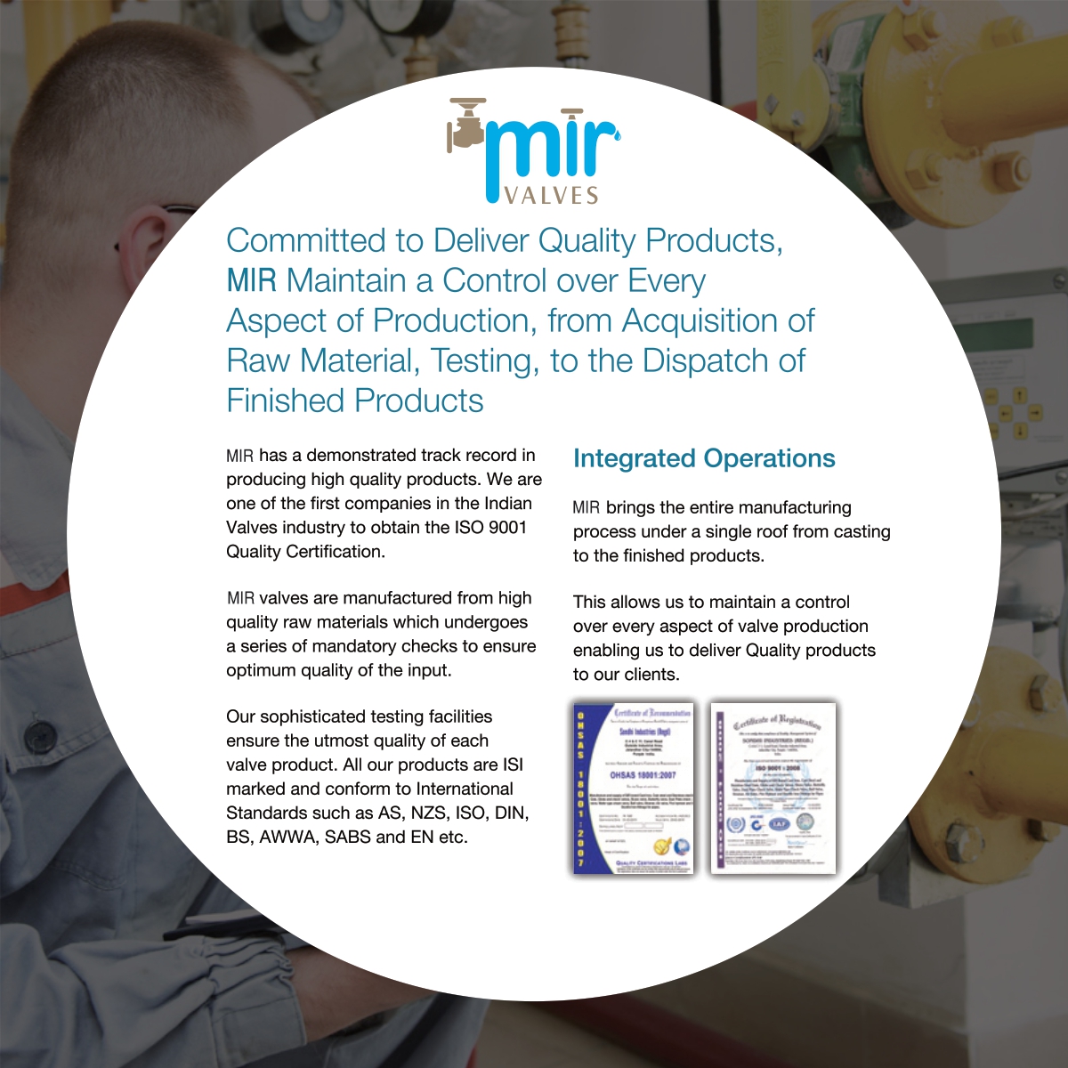 Profile – MIR Valves and Automation